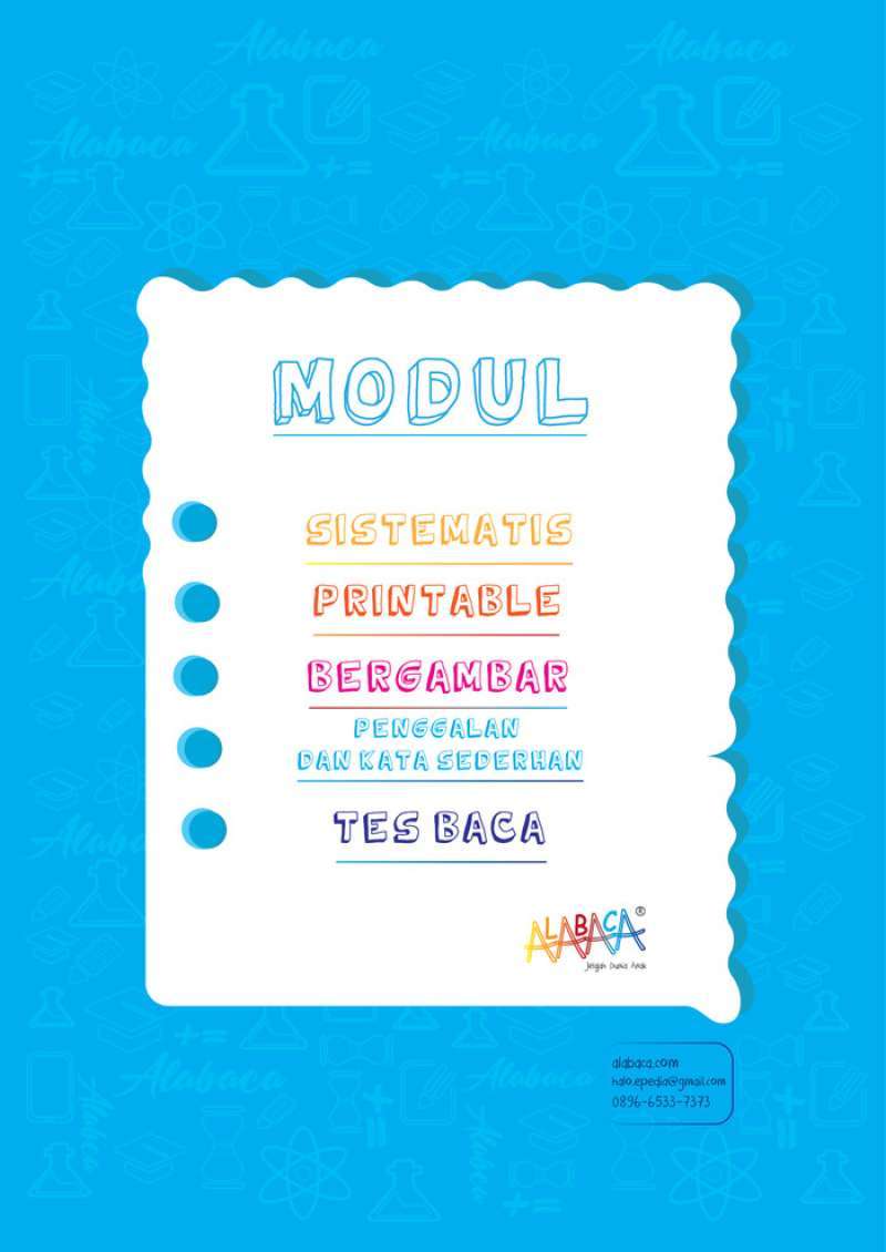 Promo Buku Modul Calistung Anak Paud, Tk, Sd Dan Bimbel (baca Vol. 3 ...