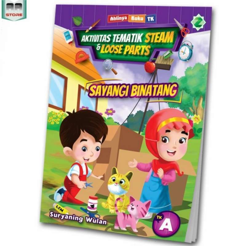 Promo Buku Pelajaran Tk / Paud - Paket Activitas Tematik Steam & Loose ...