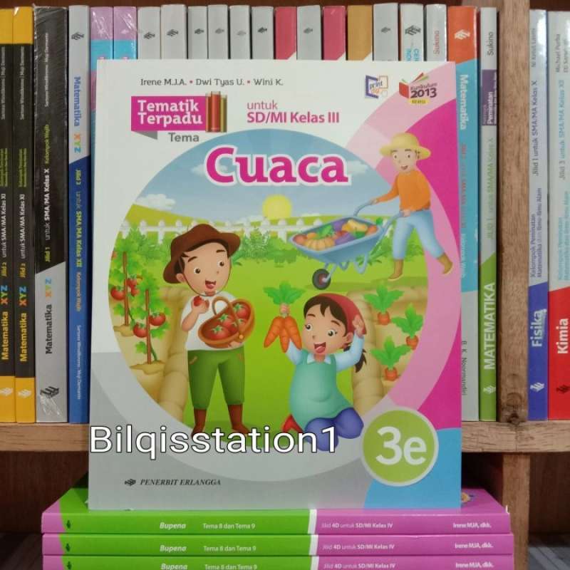 Promo Buku Tematik 3e 3f 3g 3h Kelas 3 Sd/mi K13 Revisi Erlangga Diskon ...