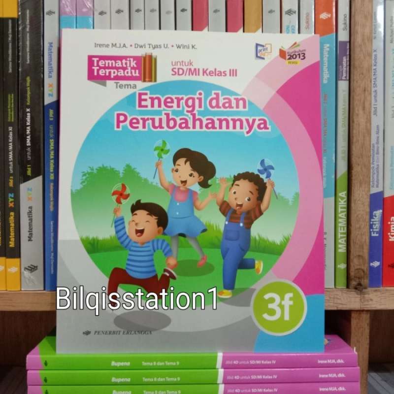 Promo Buku Tematik 3e 3f 3g 3h Kelas 3 Sd/mi K13 Revisi Erlangga Diskon ...
