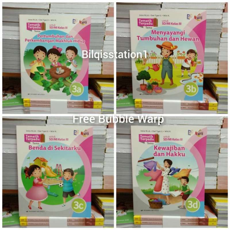 Promo Buku Tematik 3e 3f 3g 3h Kelas 3 Sd/mi K13 Revisi Erlangga Diskon ...