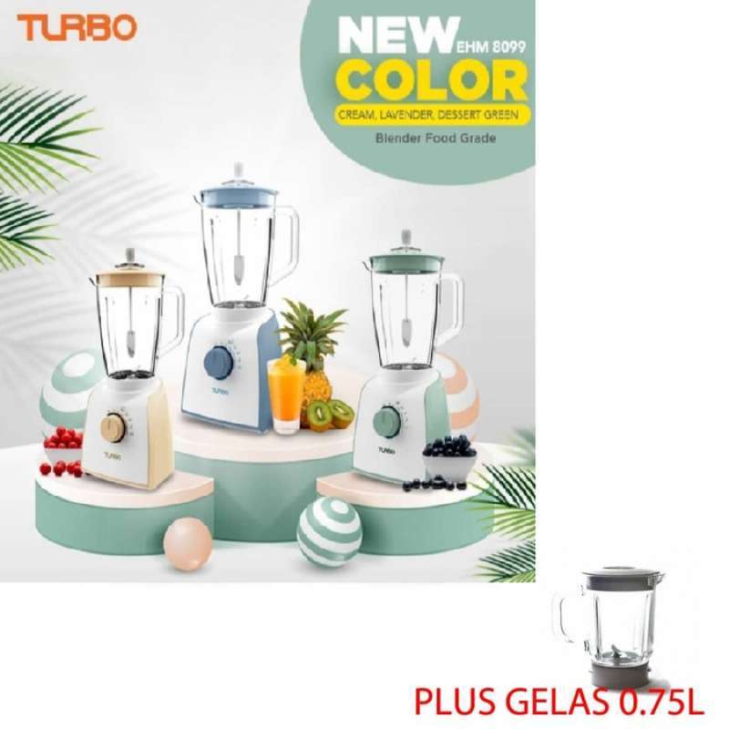 Promo Blender Turbo By Philips Distributor Dengan Gelas 0.75l Diskon 23 ...