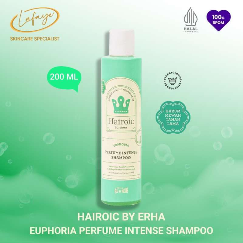 Jual Hairoic By Erha - Shampoo Parfum Euphoria Perfume Intense Sampo ...