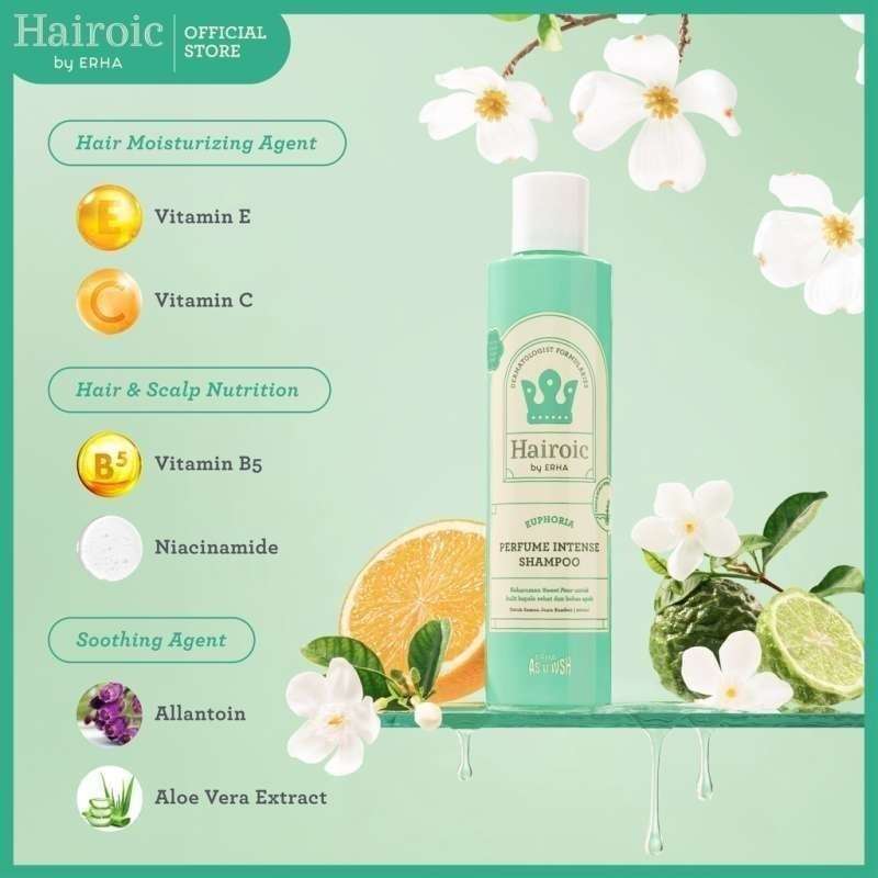 Jual Hairoic By Erha - Shampoo Parfum Euphoria Perfume Intense Sampo ...