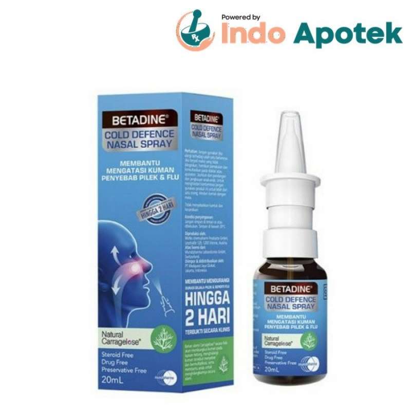 Promo Betadine Adult Nasal Spray 20ml 1 Botol / Spray Hidung Pilek ...