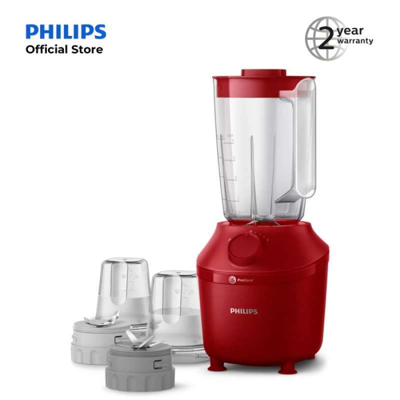 Promo Philips Blender Plastik 1 Liter Hr2042/33 - Blender Hr 2042 Merah ...