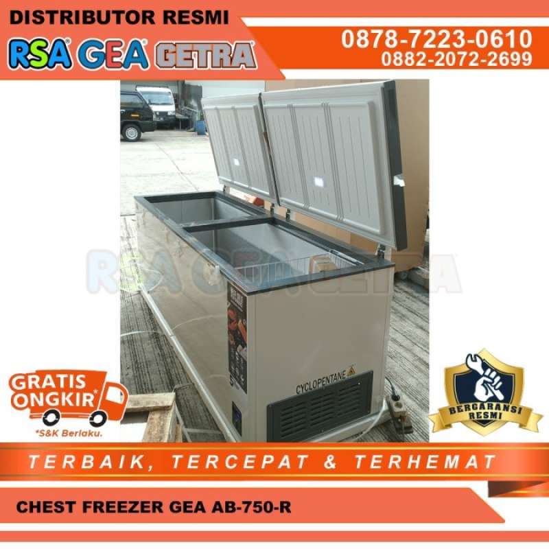 Promo Chest Freezer Gea Ab-750r / Freezer Pembeku Makanan Frozen Food ...