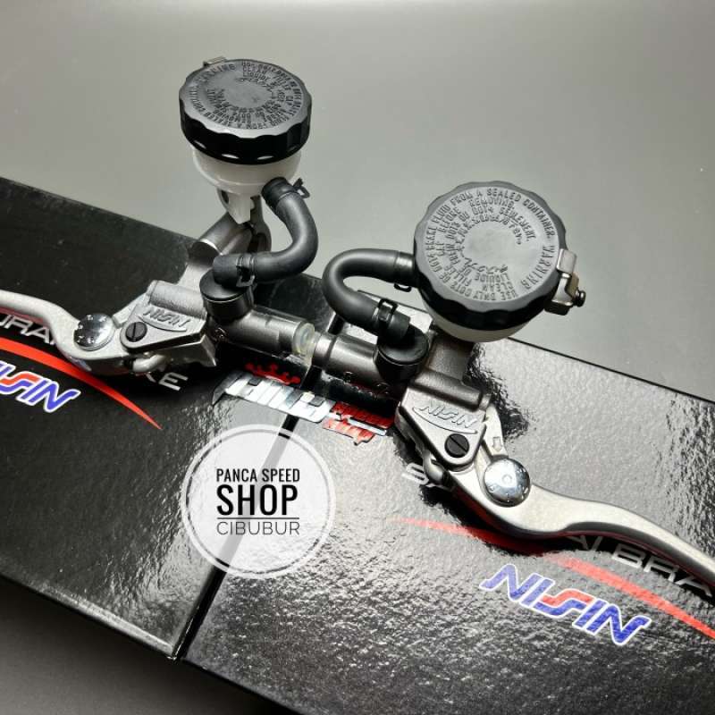 Promo Master Rem Nissin Samurai Axial Adv Set Kanan Kiri - Abu-abu ...