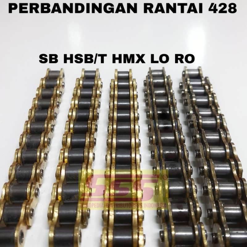 Promo Girset Sss 428 Black Fu Karbu Fu New Fu Fi Rantai Gold Sss Hsbt ...