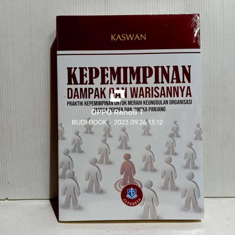 Promo Buku Kepemimpinan Dampak Dan Warisannya Kaswan Alfabeta Diskon 28 ...