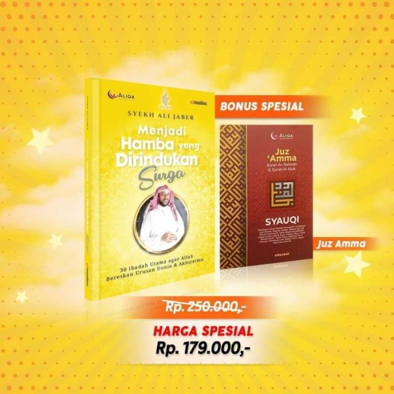 Promo Menjadi Hamba Yang Dirindukan Surga - Syekh Ali Jaber - Original Diskon 26% Di Seller Huka ...