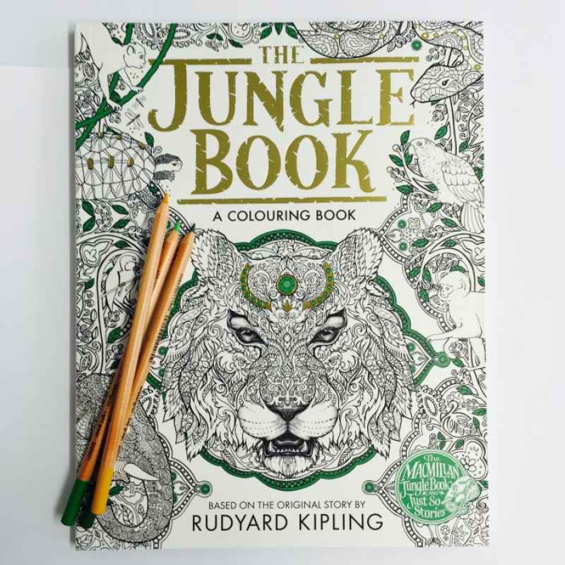 Promo The Jungle Book A Coloring Book By Rudyard Kipling Diskon 33% Di ...