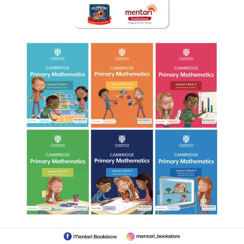 Promo Cambridge Primary Mathematics 2nd Edition | Matematika | Buku Sd ...