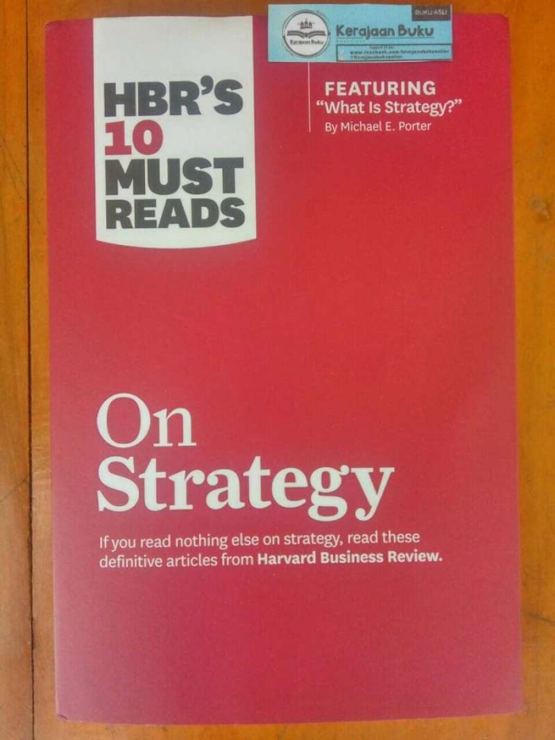 Promo Hbr's 10 Must Reads On Strategy (including Featured Article ...