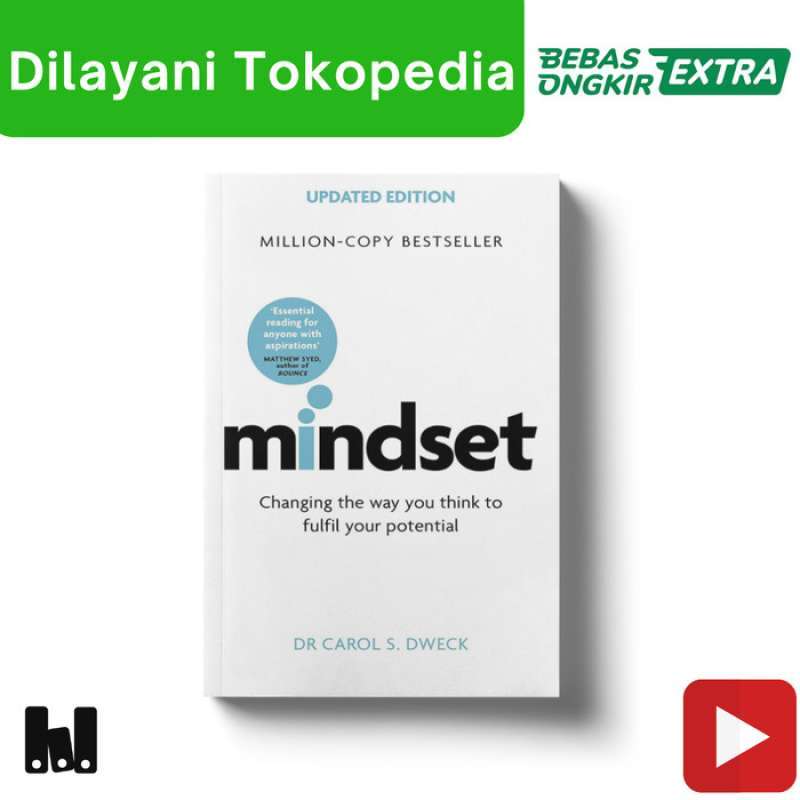 Promo Buku Import Mindset - Carol S. Dweck Original English Version ...