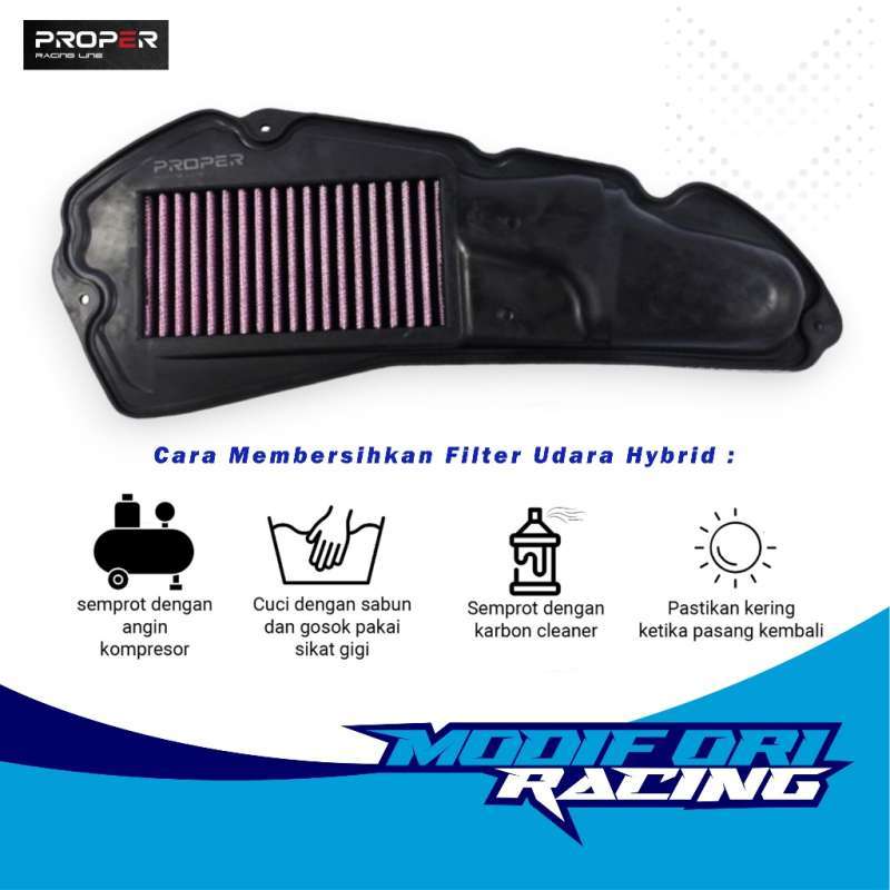 Jual Vario 160 - Pcx 160 - Adv 160 Filter Udara Proper Racing Line Di ...