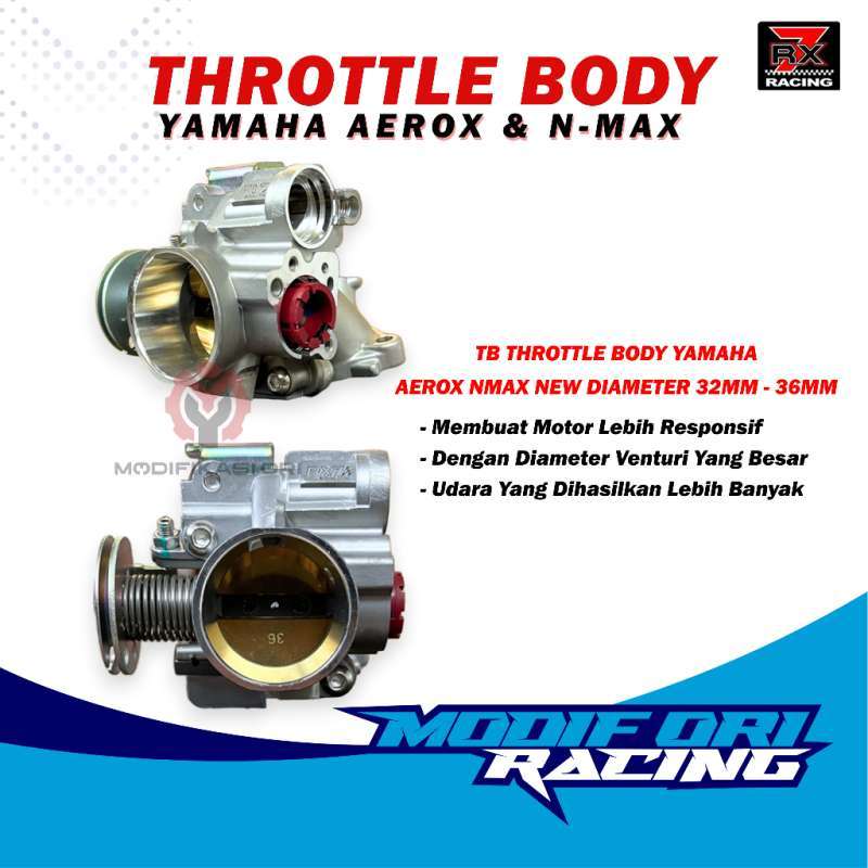 Jual Throttle Body Tb Rx7 Racing Yamaha Nmax Diameter 32mm 34mm 36mm Di ...