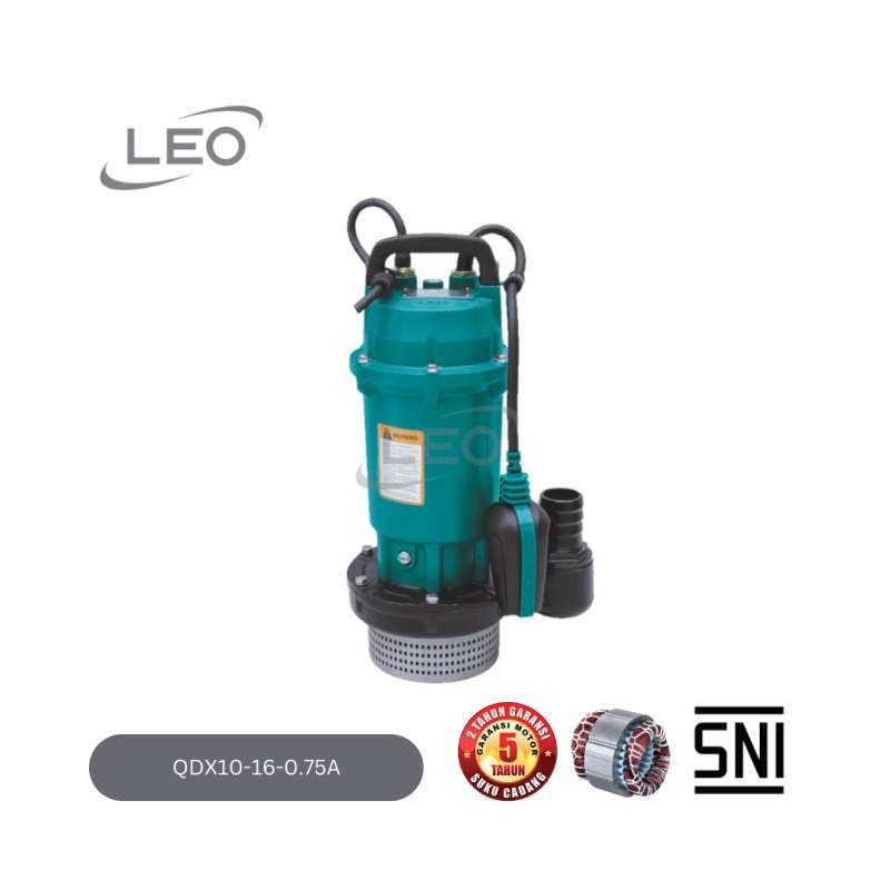 Jual Leo Pump Indonesia Pompa Air Celup Otomatis Submersible Qdx 10-16 750 Watt Di Seller Leo ...