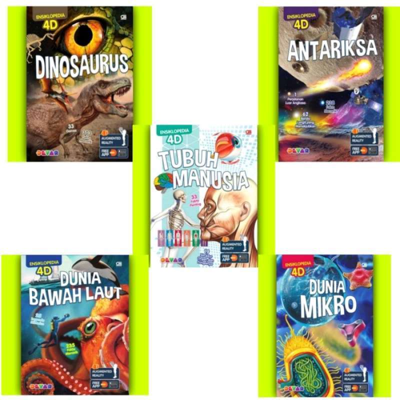 Promo Buku Paket Seri Anak Ensiklopedia 4d Devar Diskon 27% Di Seller ...