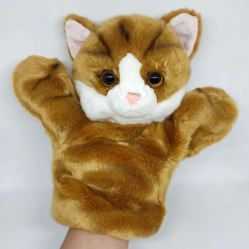 Promo Boneka Tangan (hand Puppet) Model Kucing Half Body Diskon 50% Di ...