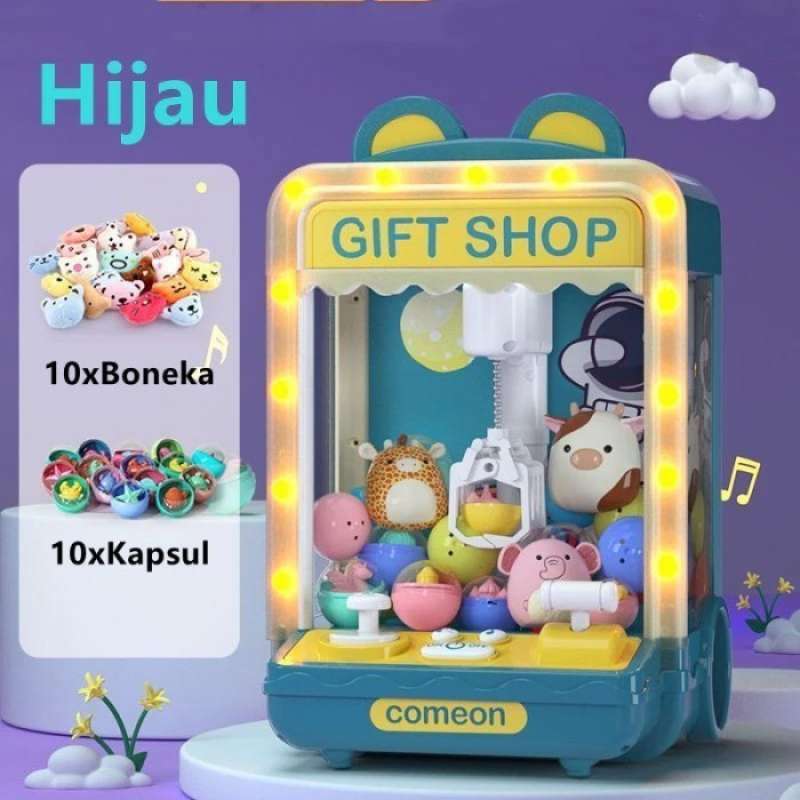 Promo Mainan Edukasi Anak Capit Boneka Capitan Jumbo Claw Machine Doll ...