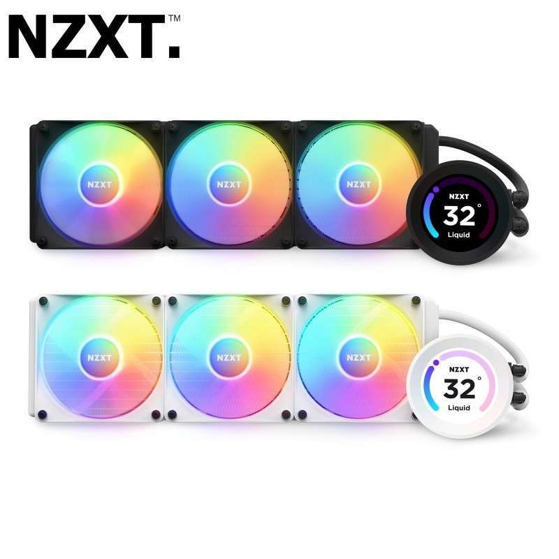 Jual Pc Aio Nzxt Kraken Elite 360 Rgb Liquid Cooler W/ Display Rgb Fan ...