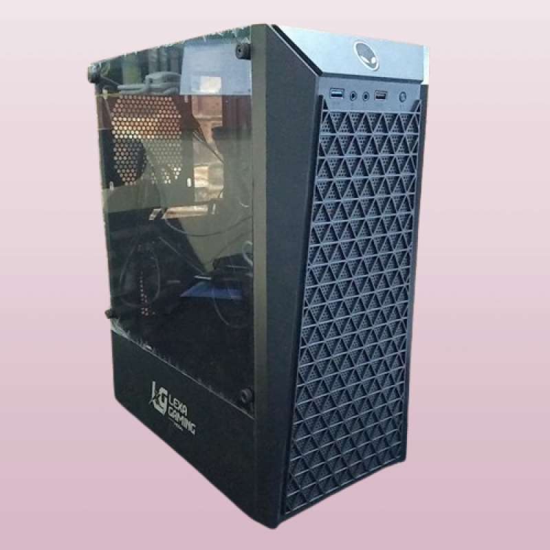 Jual Pc Case Gaming Hose Lexa Trithon Include Psu 350w Free 3fan Rgb Di ...