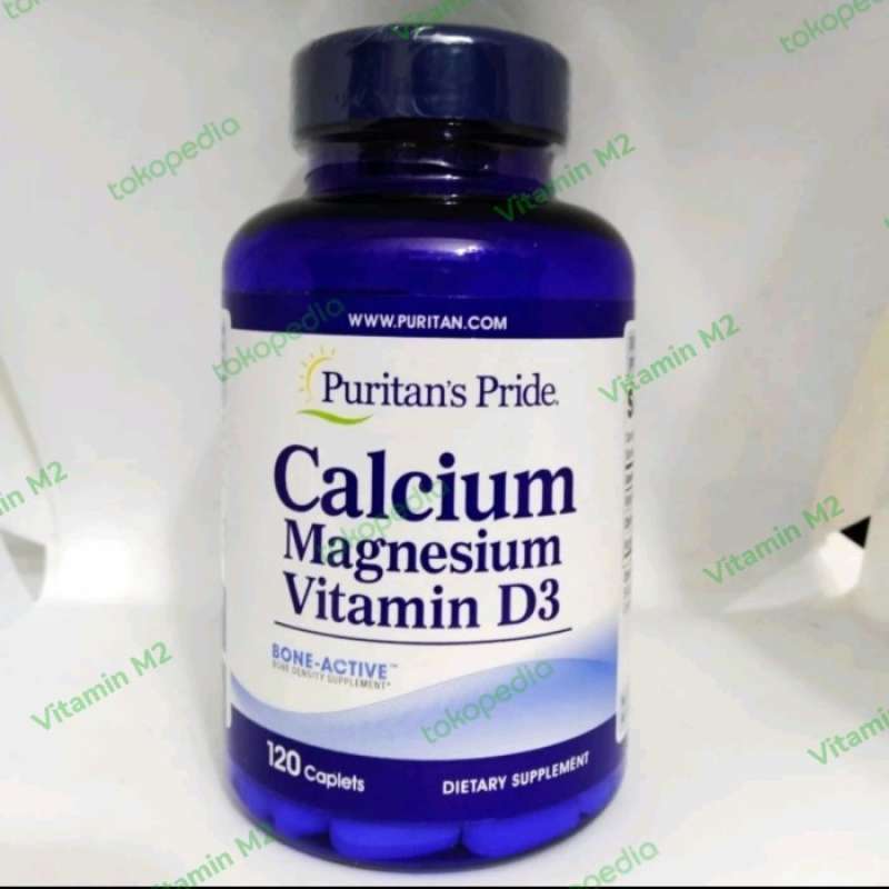 Promo Puritan Calcium Magnesium D3 Puritans Pride Total Calcium ...