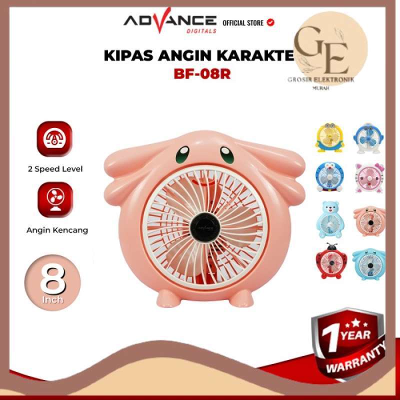 Jual Advance Kipas Angin Meja Karakter / Kipas Angin Karater 10inch ...