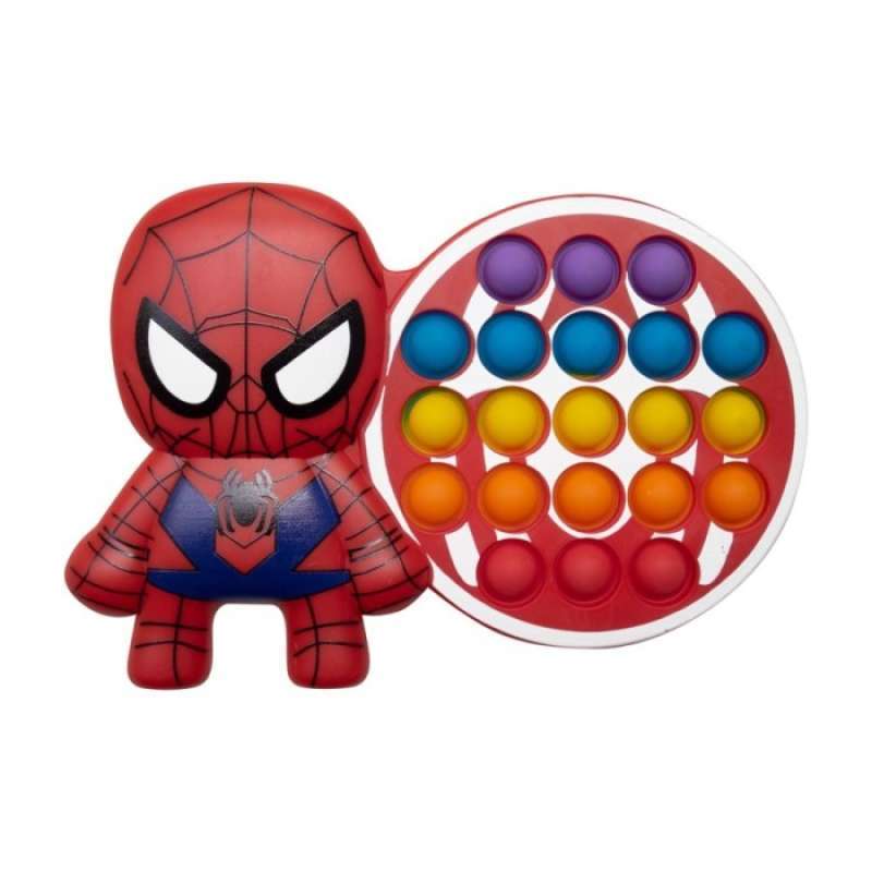 Promo Avengers / Marvel Series Push Pop It Bubble Fidget / Tik Tok ...