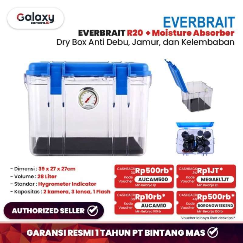 Jual Everbrait R20 Dry Box + Moisture Absorber Di Seller Noelle ...