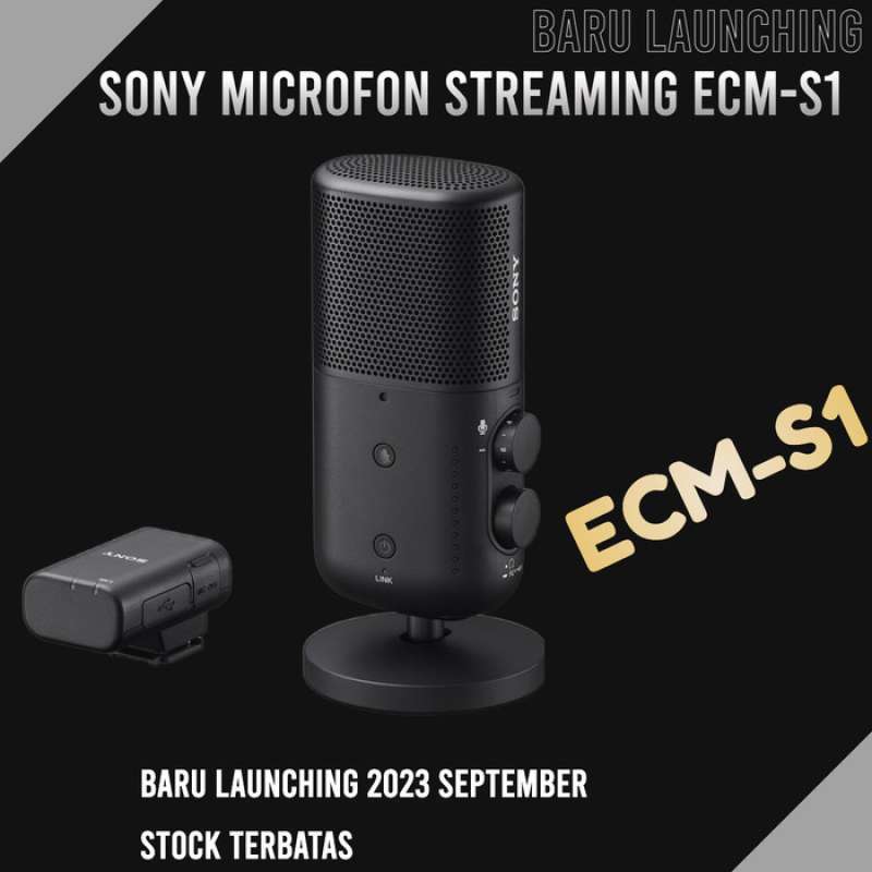 Jual Sony Ecm-s1 Sony Mikrofon Streaming Microphone Wirerless Di Seller Noelle - Cengkareng ...