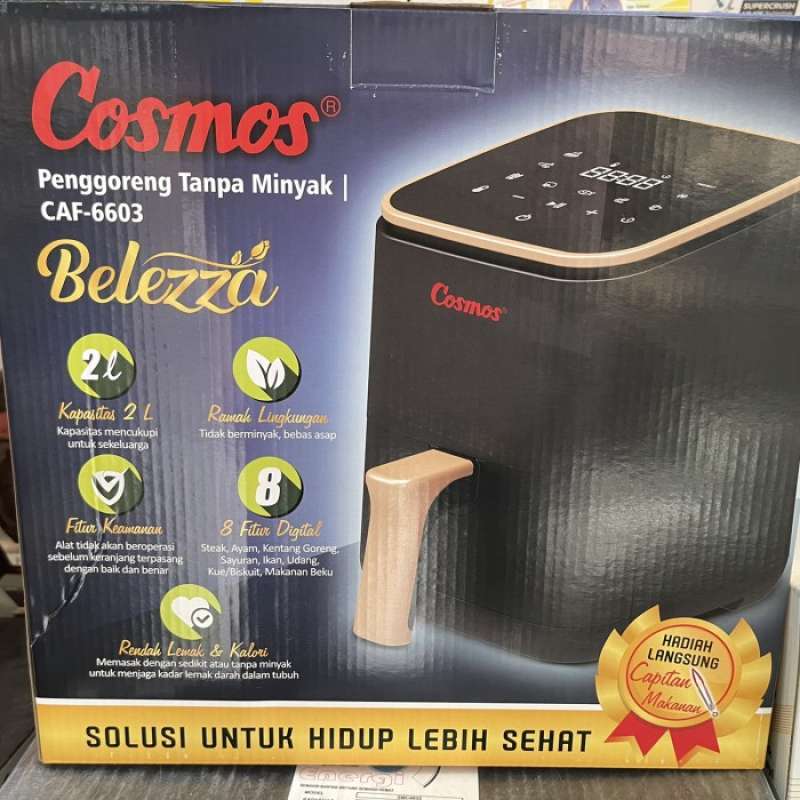Jual Air Fryer Digital Cosmos Caf-6603 Kapasitas 2 Liter Di Seller Owl ...