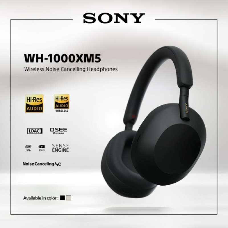 Jual Sony Wh-1000xm5 / Wh1000xm5 / Wh1000 Xm5 Noise Cancelling ...