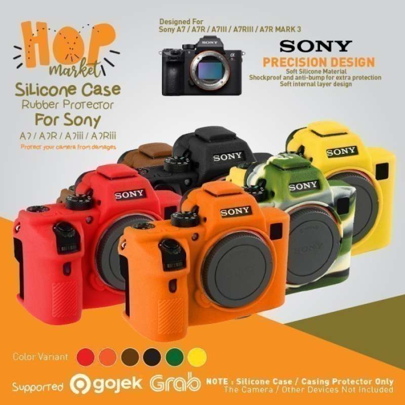 Jual Silicone Case For Sony A7iii A7riii A7 A7r Iii Mark 3 (silikon ...