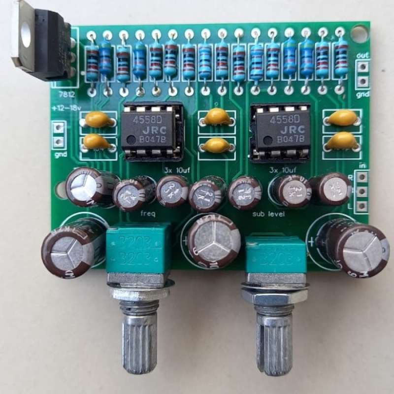 Jual Kit Filter Subwoofer Dua Ic Jrc4558d Low Nois Class D Di Seller ...
