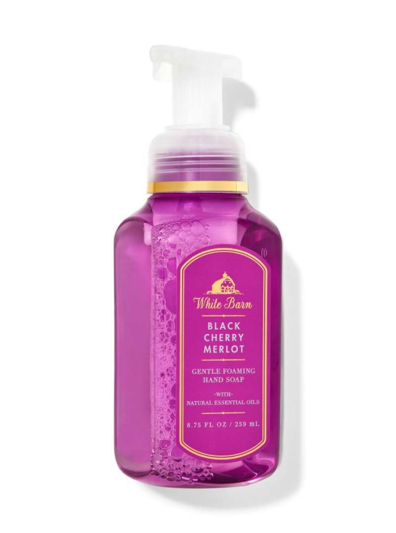 Promo Bath And Body Works Gentle Foaming Hand Soap Black Cherry Merlot