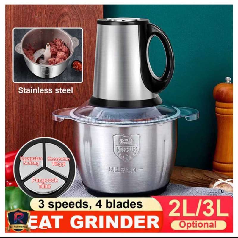 Promo Blender Daging Mesin Penggiling Daging/sayur Chopper Meat Grinder ...