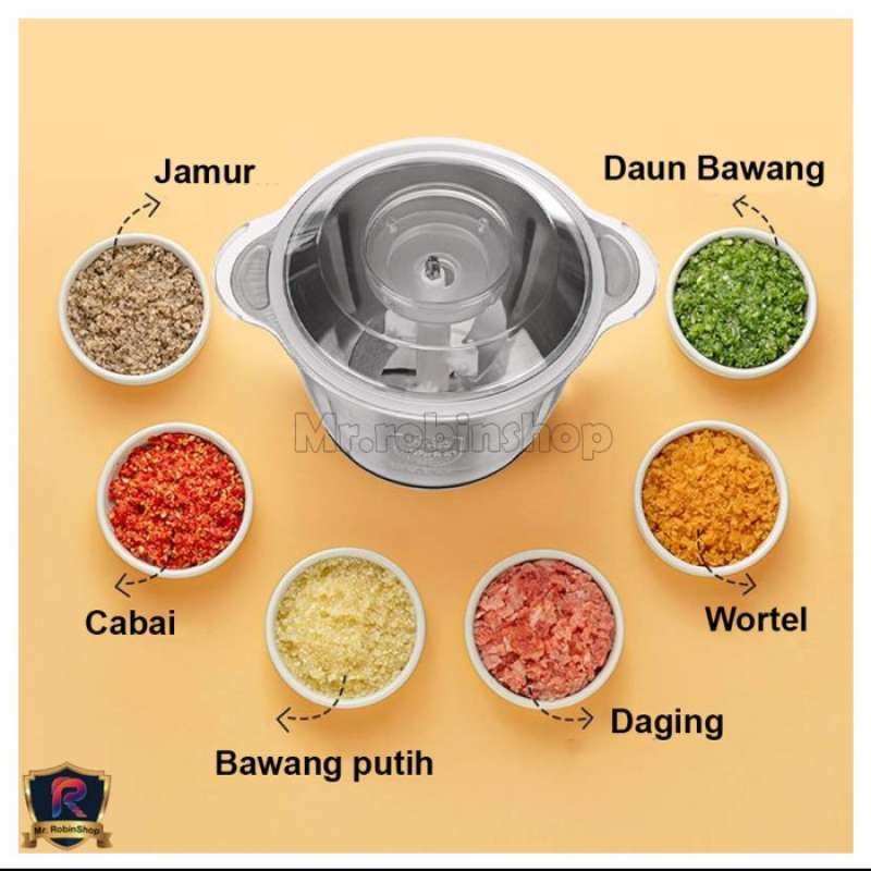 Promo Blender Daging Mesin Penggiling Daging/sayur Chopper Meat Grinder ...