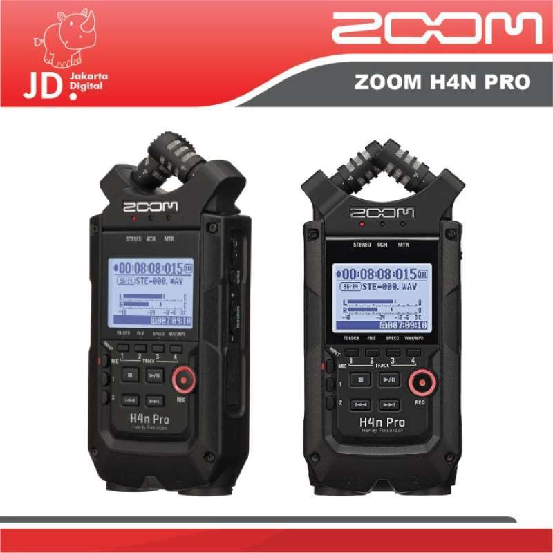 Jual Zoom H4n Pro 4-input / 4-track Portable Handy Recorder - Plus 32gb ...
