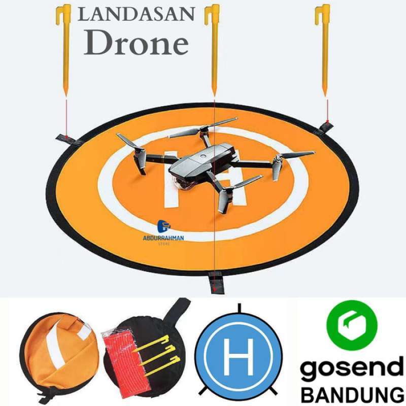 Jual Landasan Landing Mat Pad Alas Drone Dji Mavic Lipat Outdoor Portable - 75cm Di Seller ...