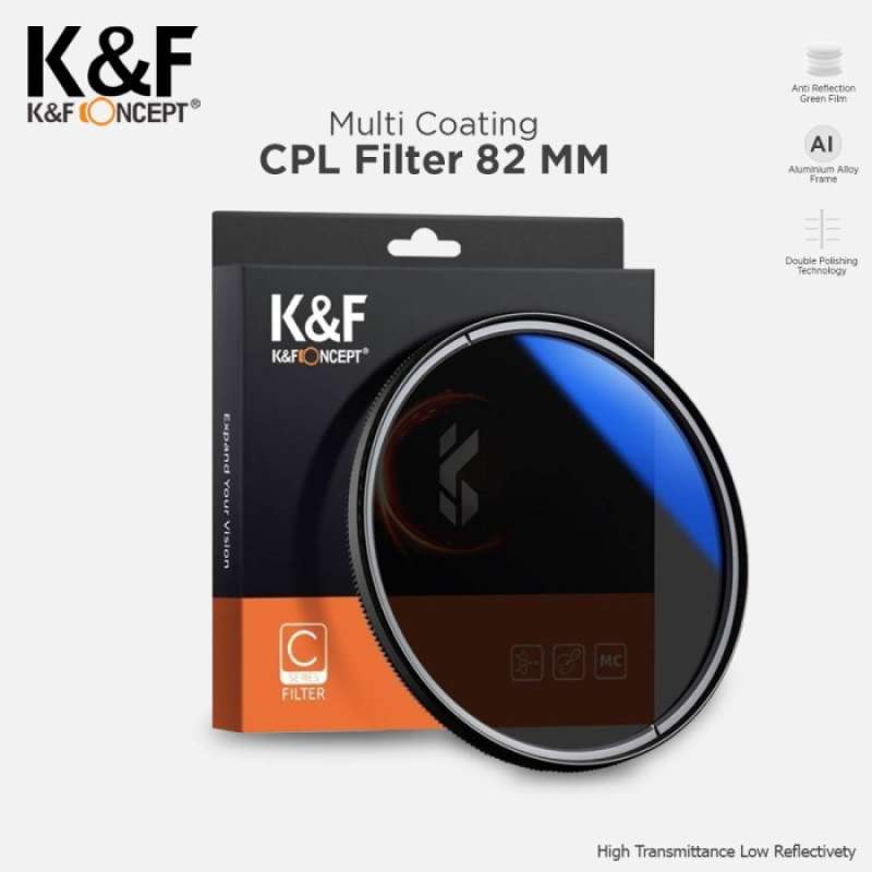 Jual Knf Concept 82mm Filter Mc Cpl Filter Multi Coating K&f Concept Di ...