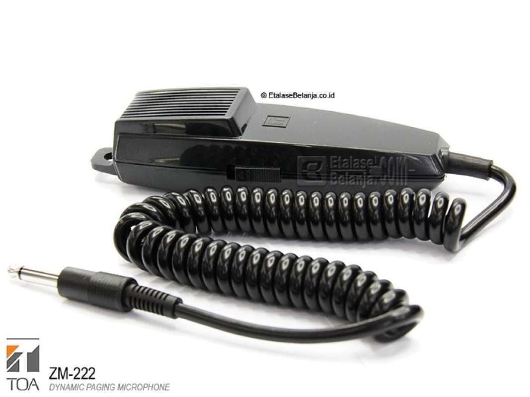 Promo Dynamic Paging / Mic Paging Model Ptt / Toa Zm-222 - Hitam Diskon ...