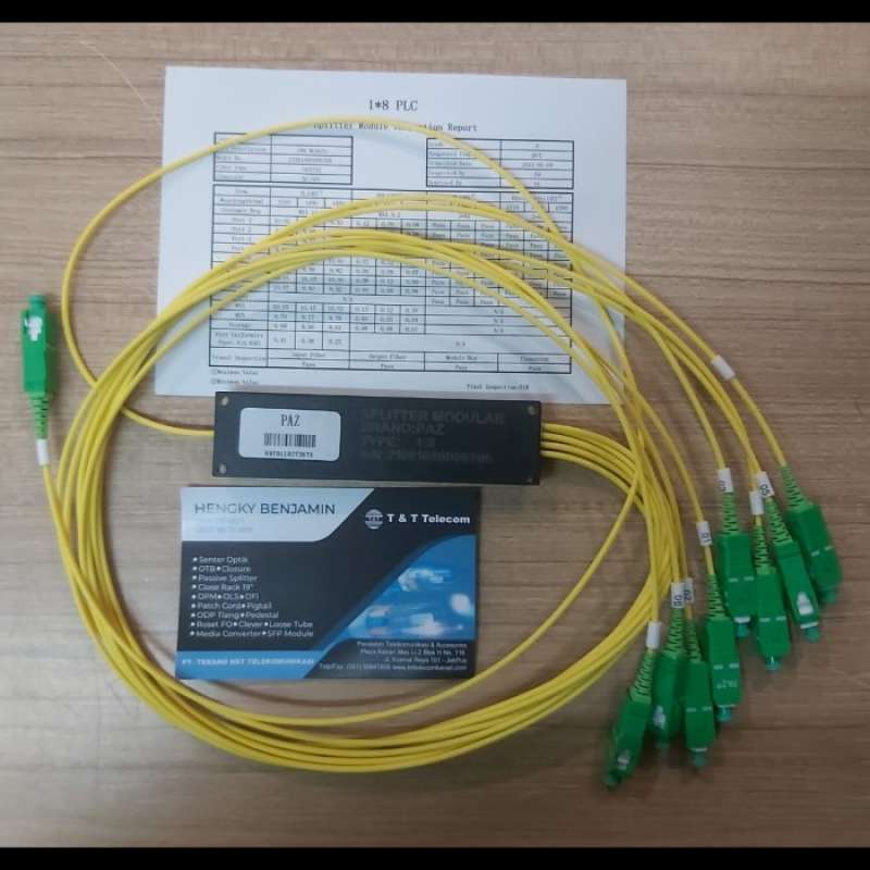 Promo Paz Splitter 1x8 Modular Uk. 2 Jari Diskon 23% Di Seller ...