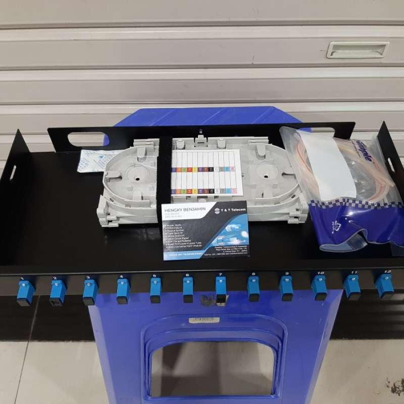 Promo Ls Odf Otb Rack 12 Core Sc Upc Full Set Fiber Optik Diskon 23% Di ...