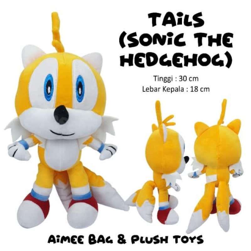 Promo Boneka Tails (sonic The Hedgehog) Diskon 23% Di Seller Walima ...