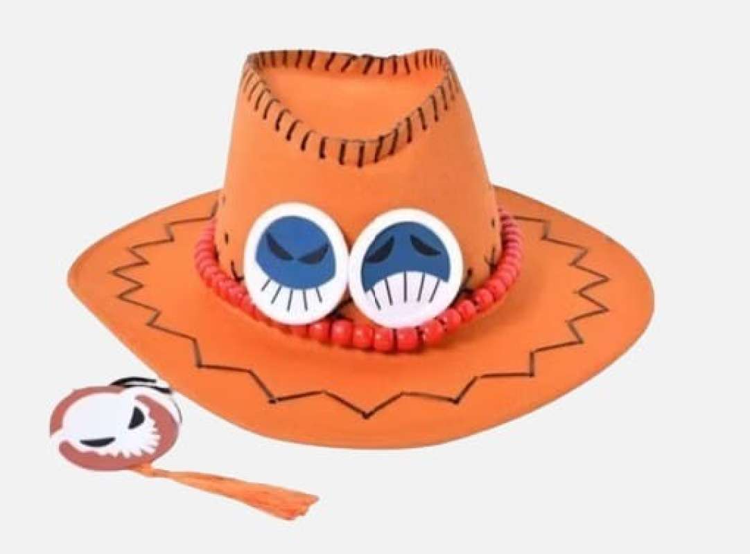 Promo Topi Portgas D Ace One Piece Cowboy Hat Cosplay Anime Karakter ...