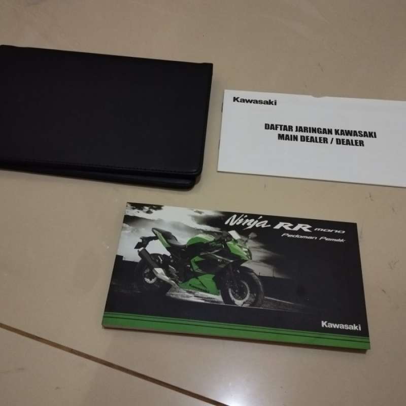 Jual Manual Book Buku Pedoman Pemilik Kawasaki Ninja Rr Mono 1 Silinder Di Seller Rumix ...