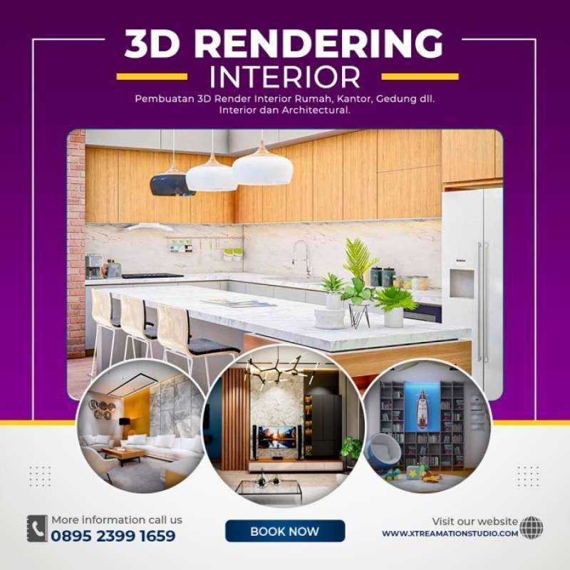 Jual Jasa Render Interior 3d Di Seller Owl Store - Cengkareng Timur, Kota Jakarta Barat | Blibli