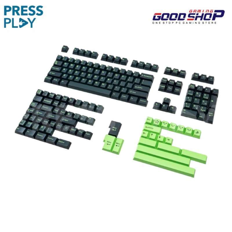 Promo 100% Produk Ori Venomous Pbt Abs Doubleshot Keycaps Keycap Set By ...